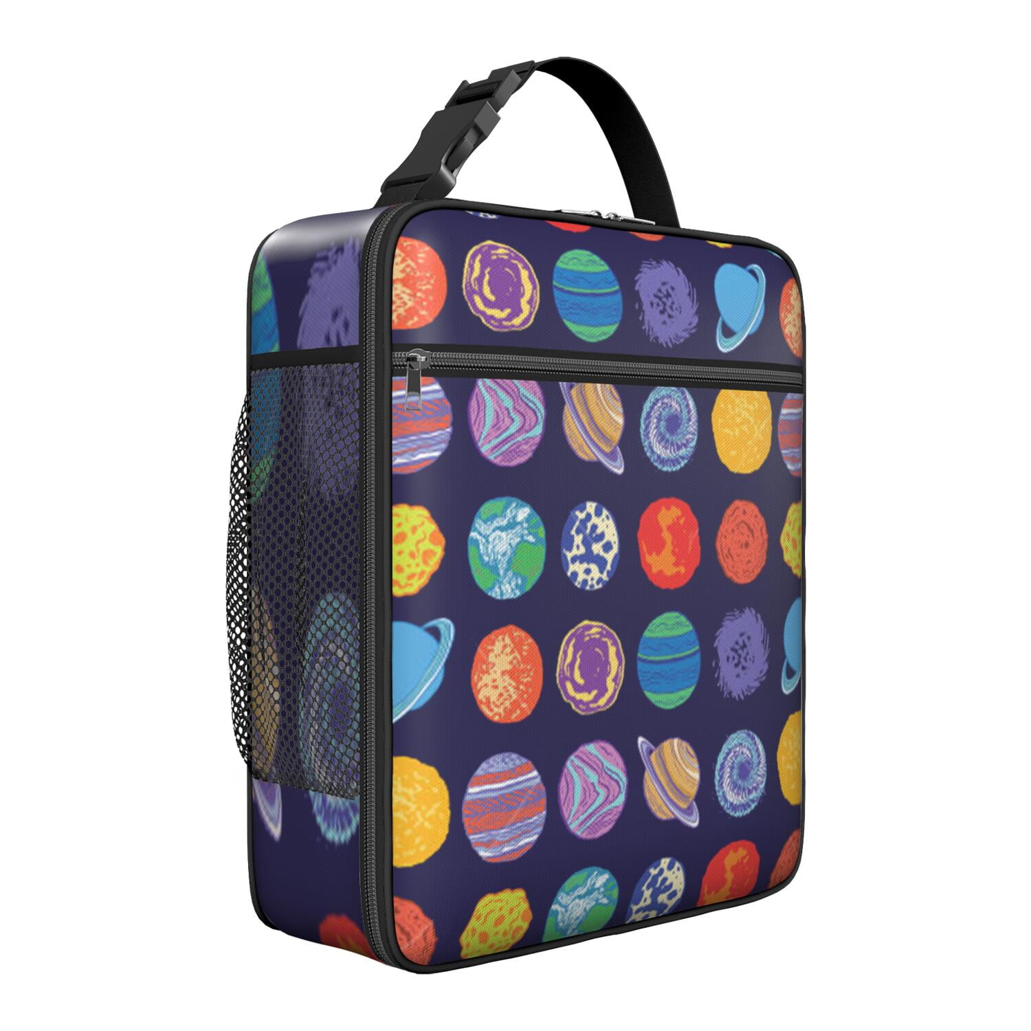 Astronaut Space Lunch Box - Reusable Collapsible Thermal Bag, Leakproof ...
