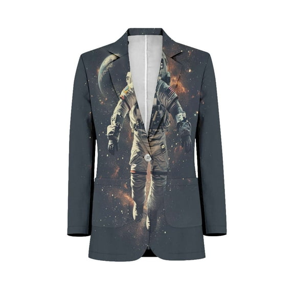 Astronaut Space Odyssey Men Blazers Slim Clothing Summer Jacket Man ...