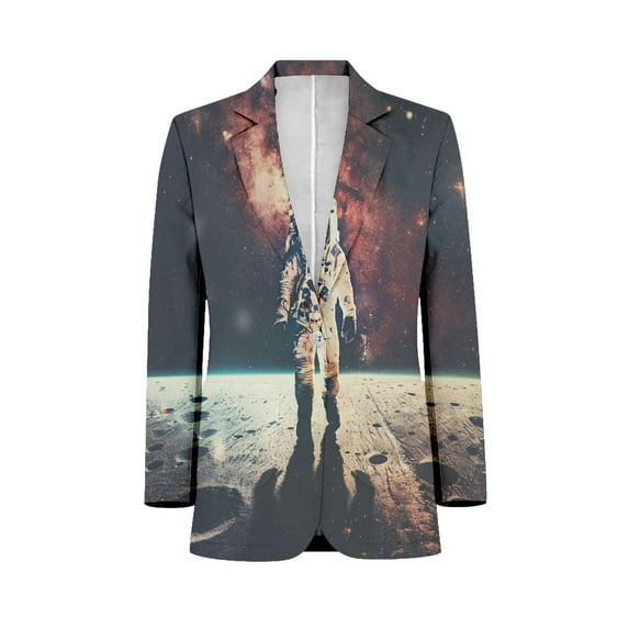 Astronaut Space Odyssey Men Blazers Slim Clothing Summer Jacket Man ...