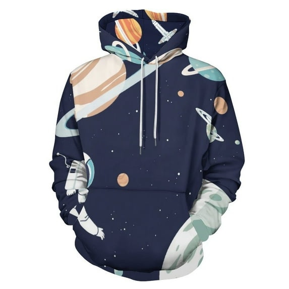 Astronaut Space Planets(8) Hoodie Men And Women Hoodie Fashion Daily ...