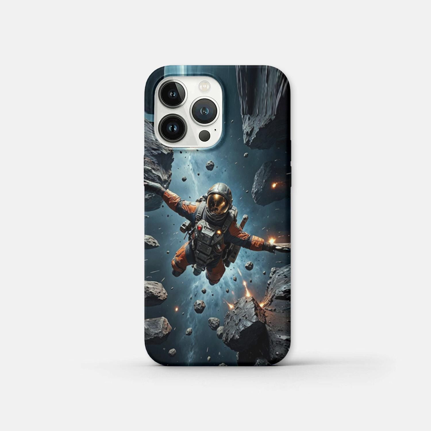 Astronaut Space Rock Phone Case Cosmic Adventure Art for iPhone 17 16 ...