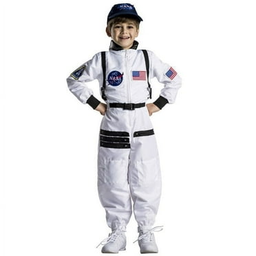 NASA Kids Space Costume: Orange Youth Astronaut Helmet with Movable ...