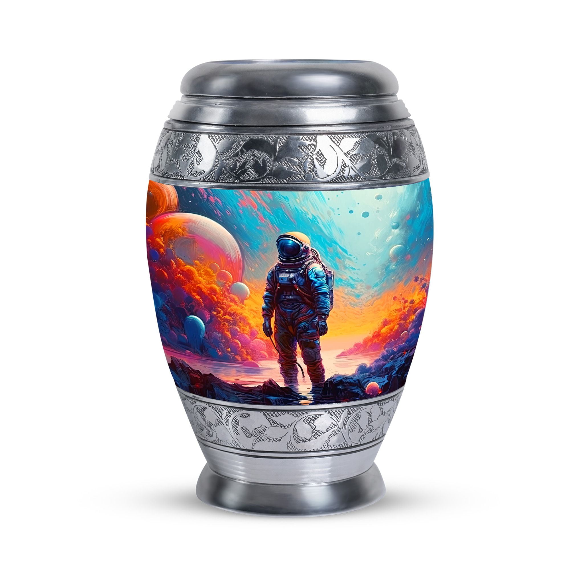 Astronaut Space Urn For Ashes, Urn For Ashes Adult Male, Small Urns For ...