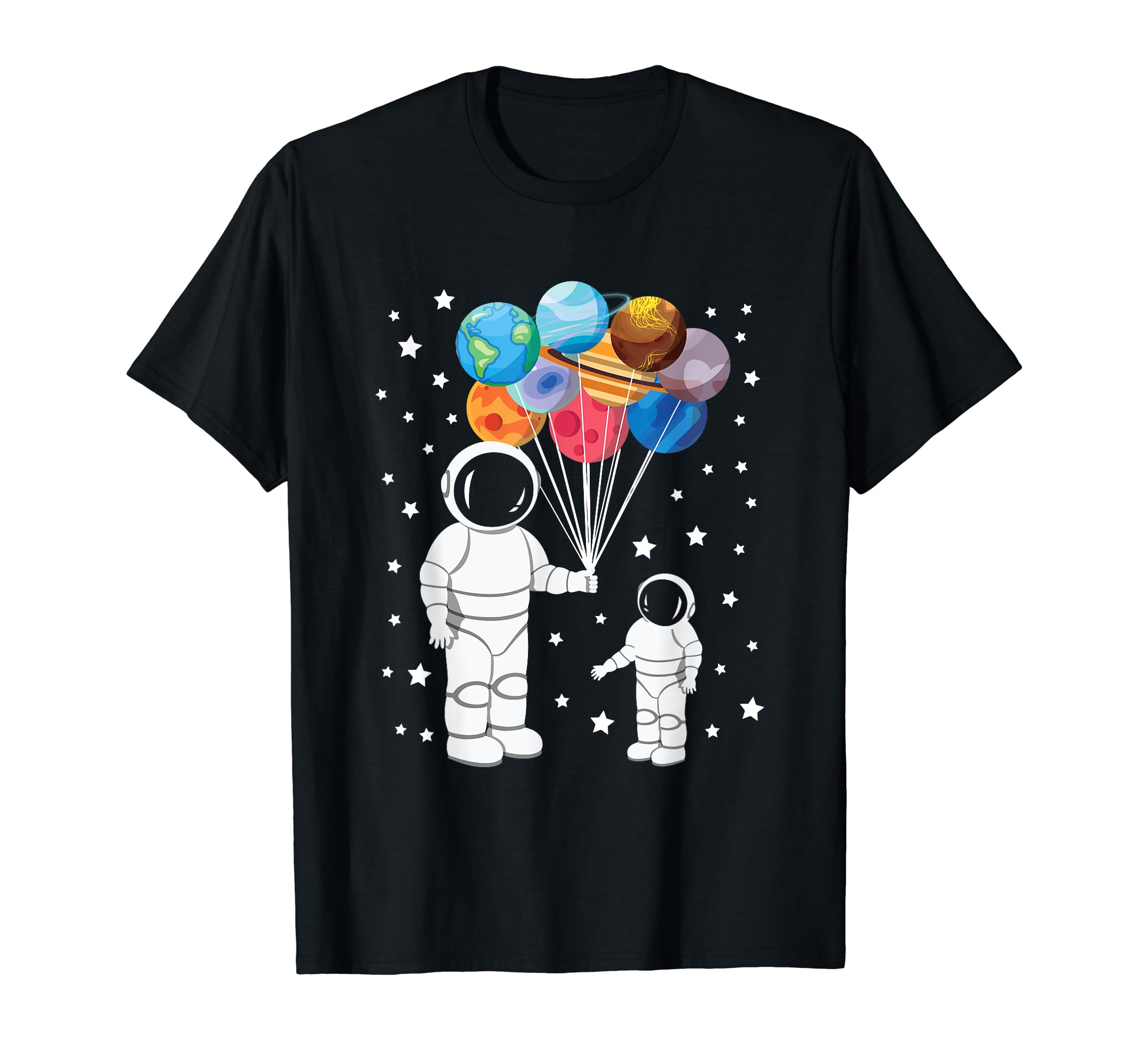 Astronaut Spaceman Funny Space Dwarf Solar System Astronomy T-Shirt ...