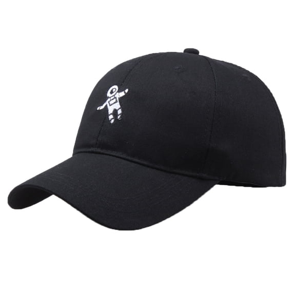 Astronaut Spaceman Needlework Embroidered Baseball Cap Unisex Sunshade ...
