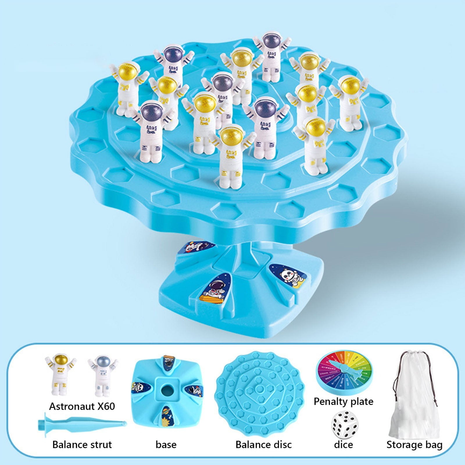 Astronaut Stacking Puzzle Balancing Math Game | Interactive Space ...