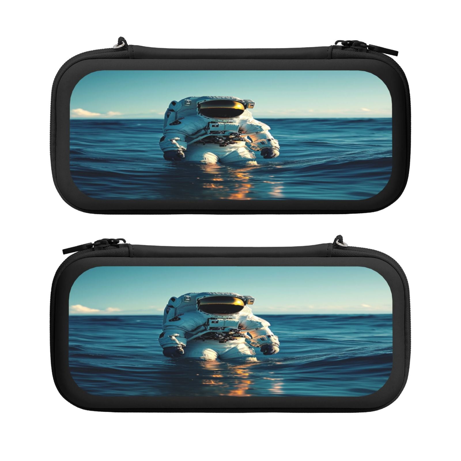 Astronaut Stand In The Ocean, Carrying Case For Nintendo Switch & OLED ...