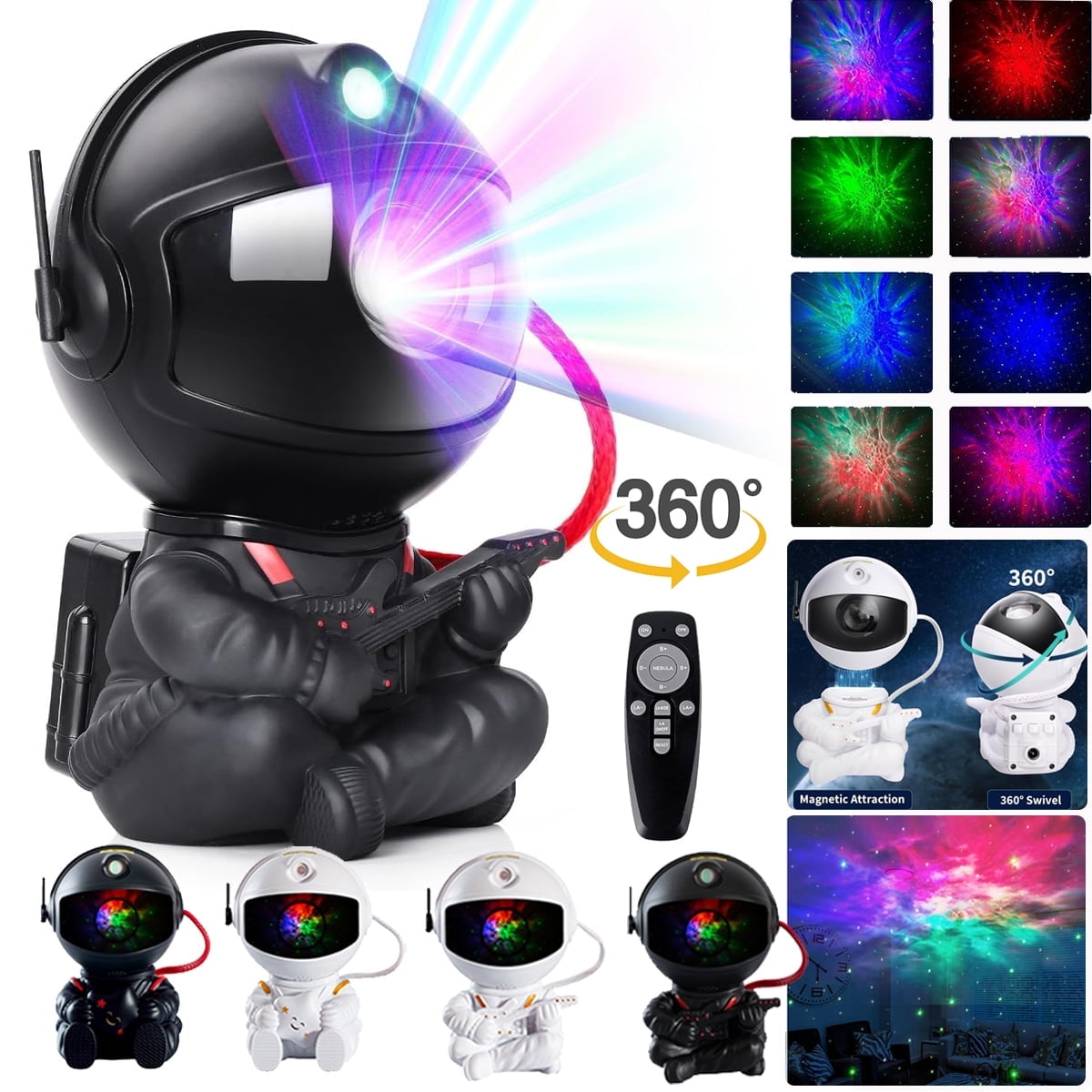 Astronaut Star Galaxy Projector, LED Lamp with 360° Adjustable Room ...