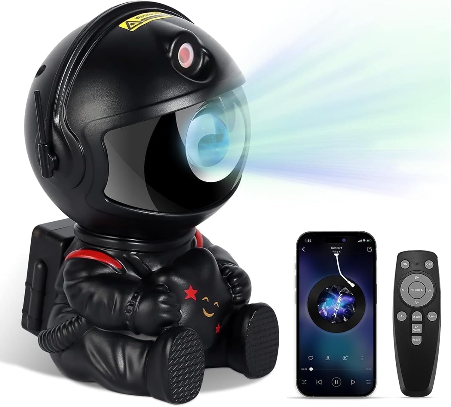 Astronaut Star Projection Light Full Of Star Night Light Spaceman ...