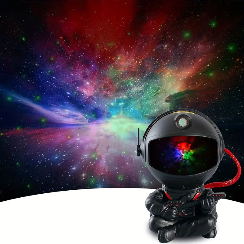 Brightside Cosmo LED Projector, Multicolor Rotating Lights, Outer Space ...