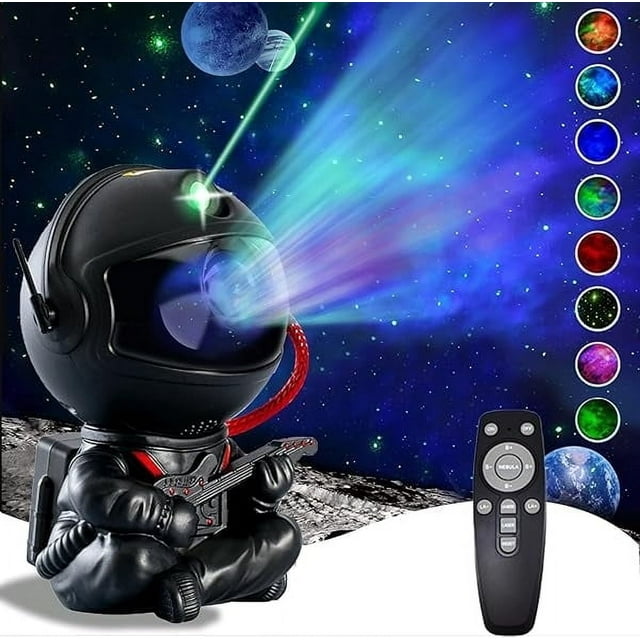 Astronaut Galaxy Star Projector Starry Night Light - Starry Night ...
