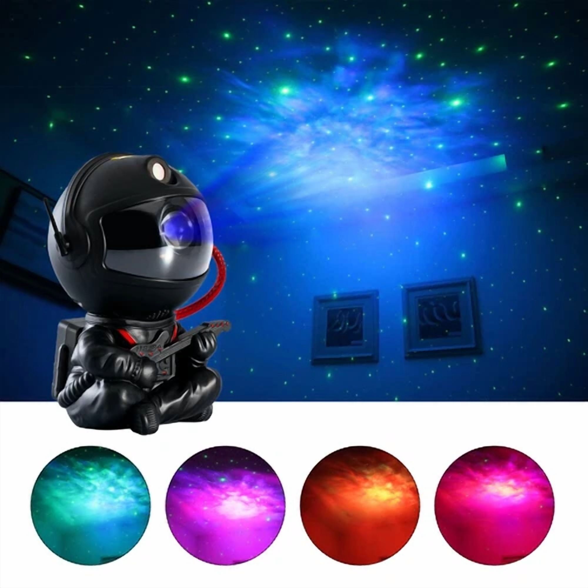Astronaut Star Projector Galaxy Light Starry Nebula Night With Remote ...