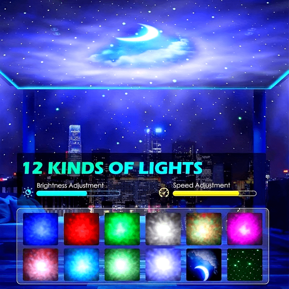 Astronaut Starlight Projector, Nebula Galaxy Projector Night Light ...