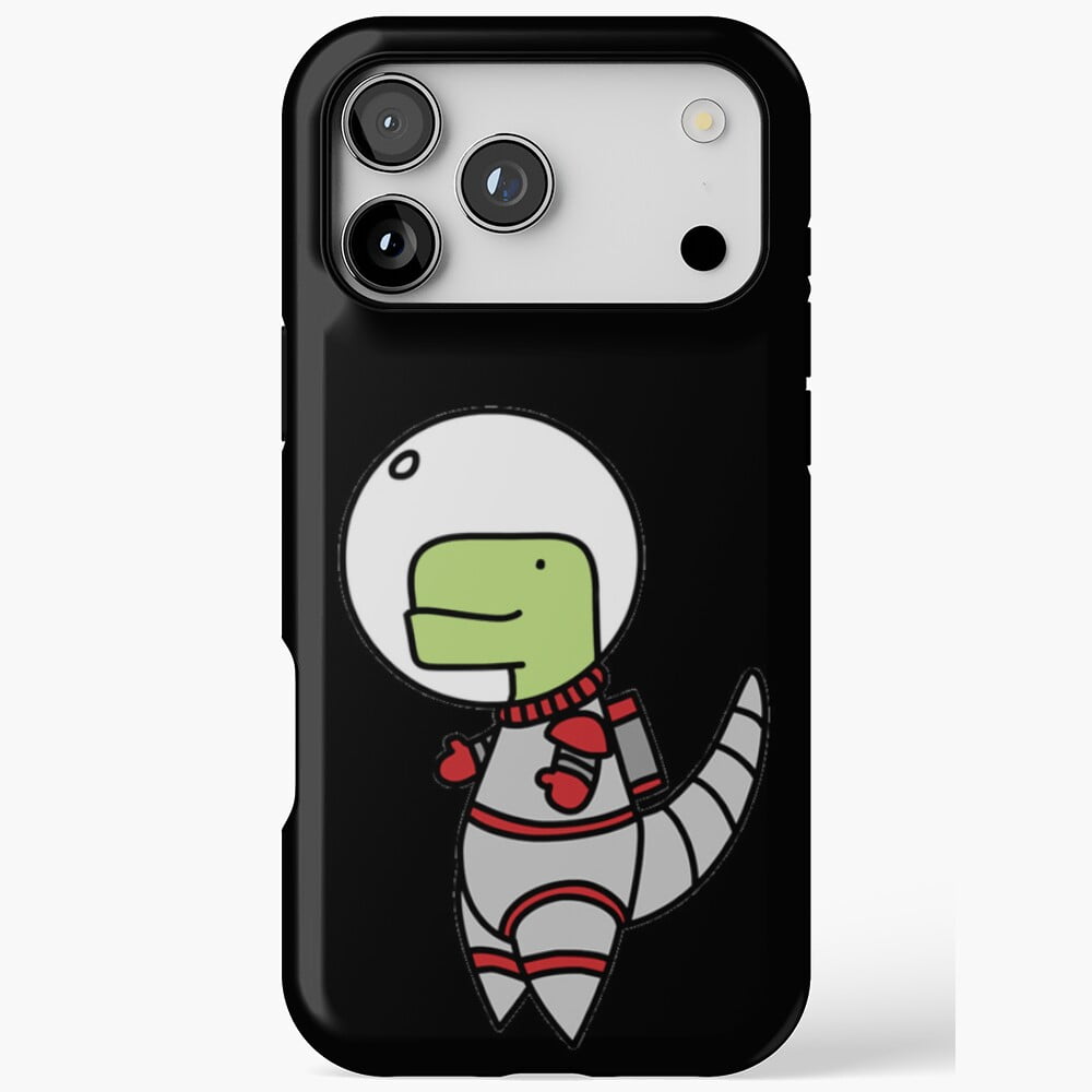 Astronaut T-Rex Character Timmy Phone Case for iPhone 11 through 17 Pro ...