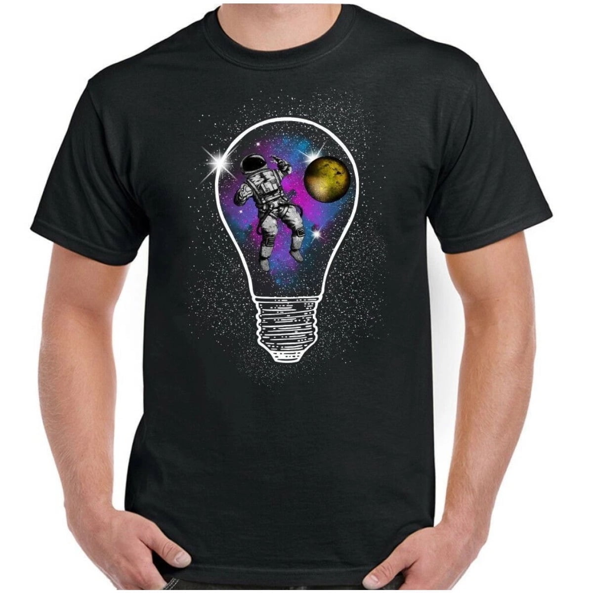 Astronaut T-Shirt Zero Gravity Mens Funny Space Science Spaceship Geek ...