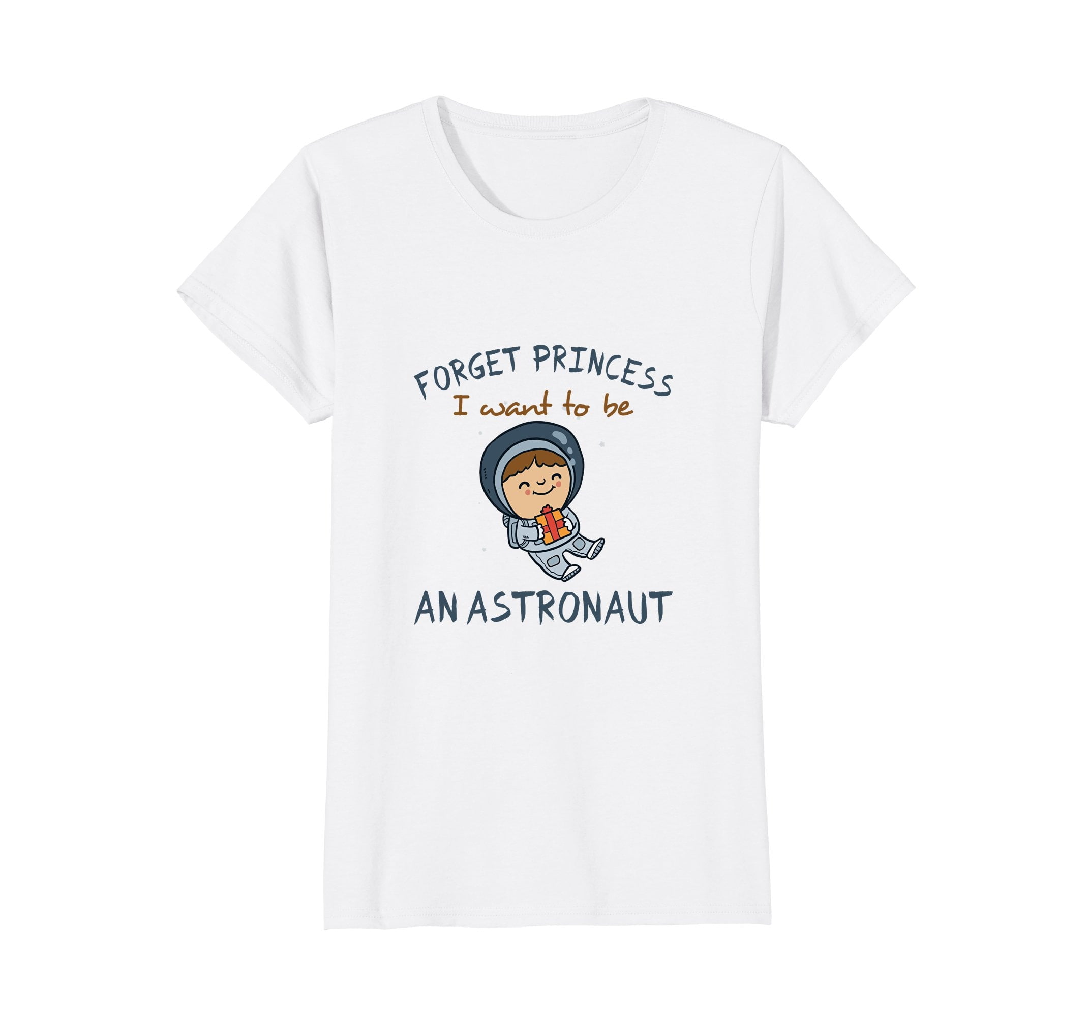 Astronaut Tee Shirt - Funny Princess Shirt - Astronaut Girl Shirt - Funny Astronaut Gift ...