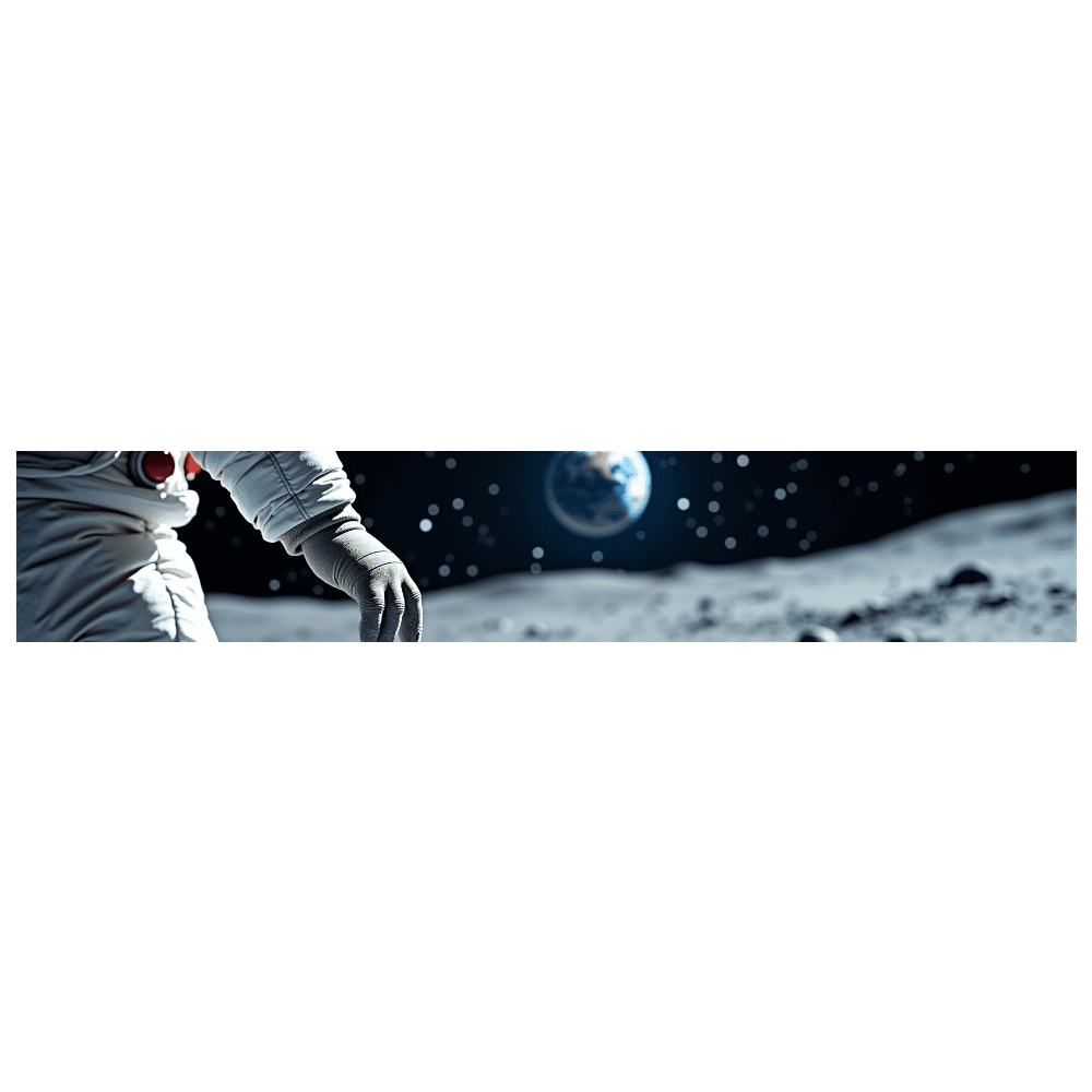 Astronaut Themed Space Exploration Banner Backdrop Background Party ...