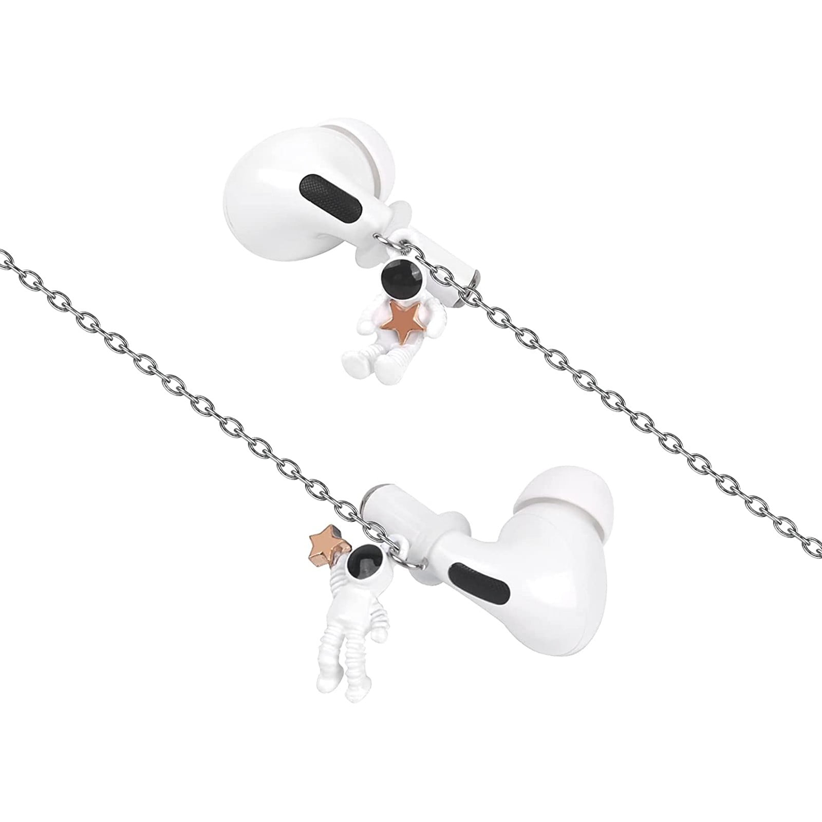 Astronaut Themed Wireless Earphone Chain Secure Lost Neck Strap Cord ...