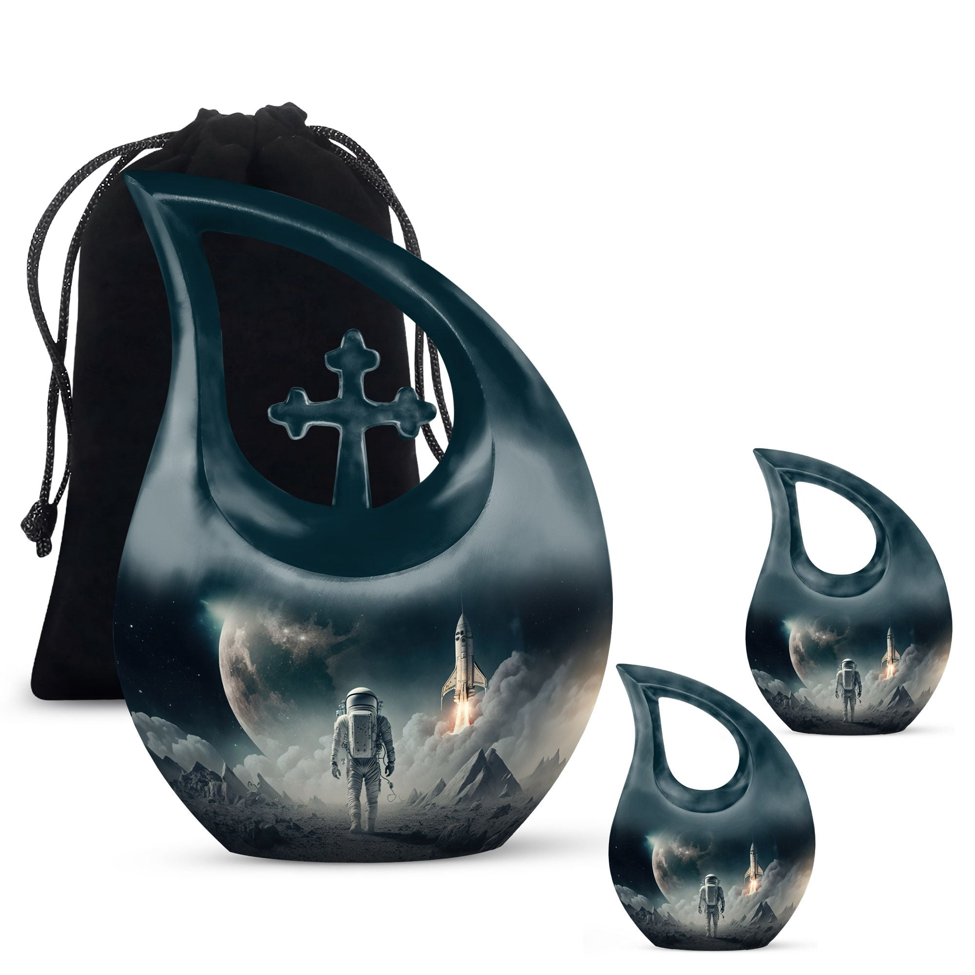 Astronaut Urn - Urns For Ashes For Adults - Urns For Human Ashes Adult ...