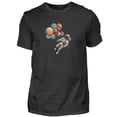 Astronaut With Balloons T-Shirt, Funny Space Graphic Tee, Unique Gift ...