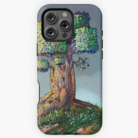 Astronaut and Tree Surreal Space Nature iPhone Case 11 12 13 14 15 16 ...