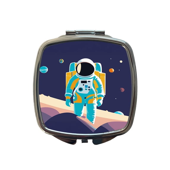Astronaut in Outer Space Planets Science Fiction Travel Makeup Handbag ...