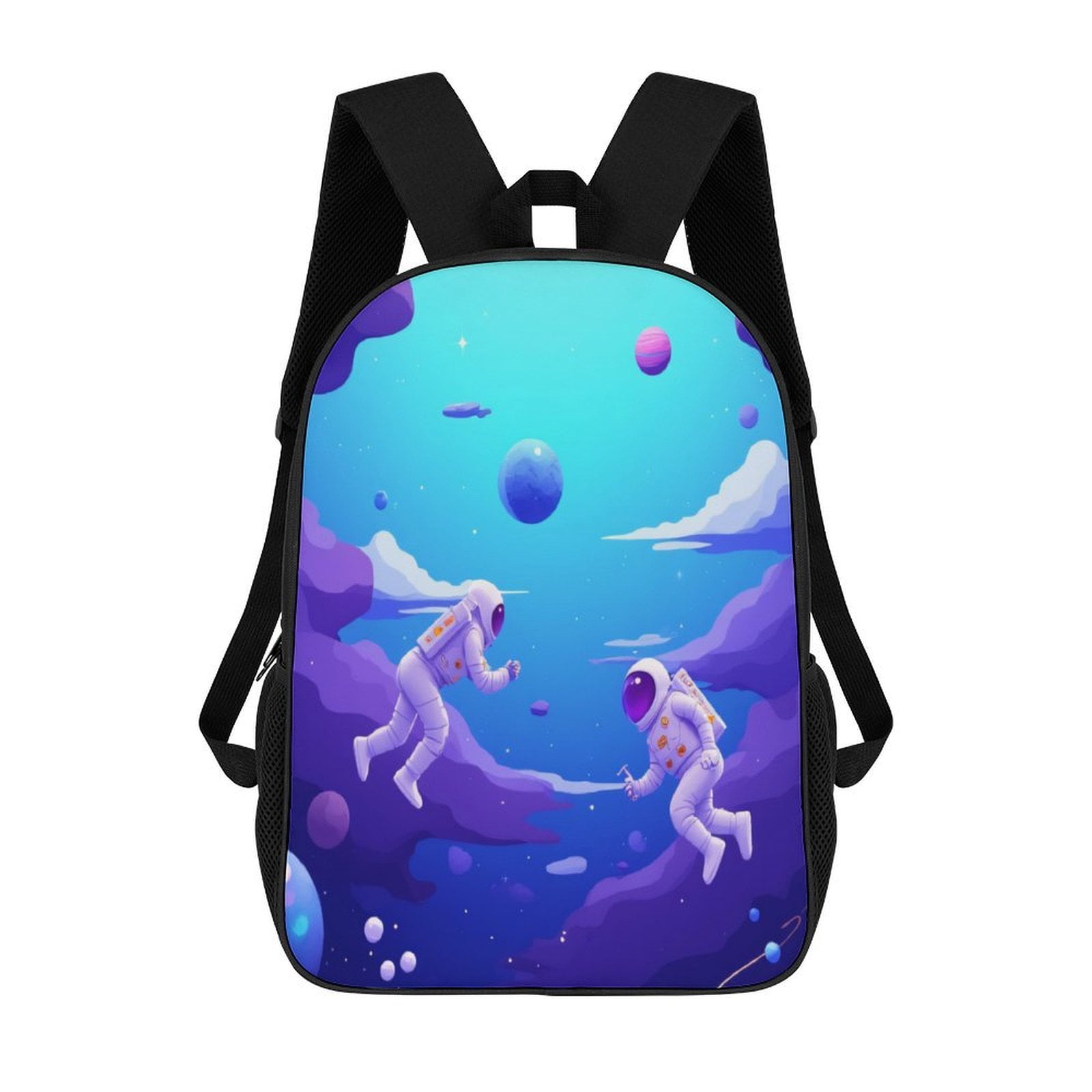 Astronauts Exploring Space Adventure 3D Print 17in adolescent backpack Bags Laptop - Walmart.com