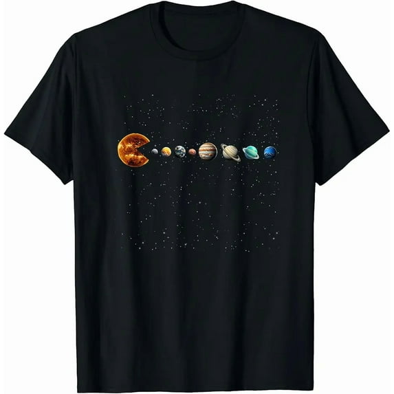 Astronauts Gaming Across The Solar System Space Humor Art Unisex T ...