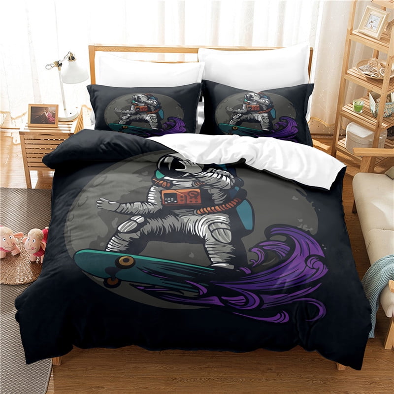 Astronauts Painting Bedding Set Duvet Cover Set 3d Bedding Digital ...