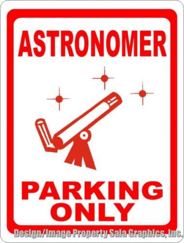 Astronomer Parking Sign - Walmart.com