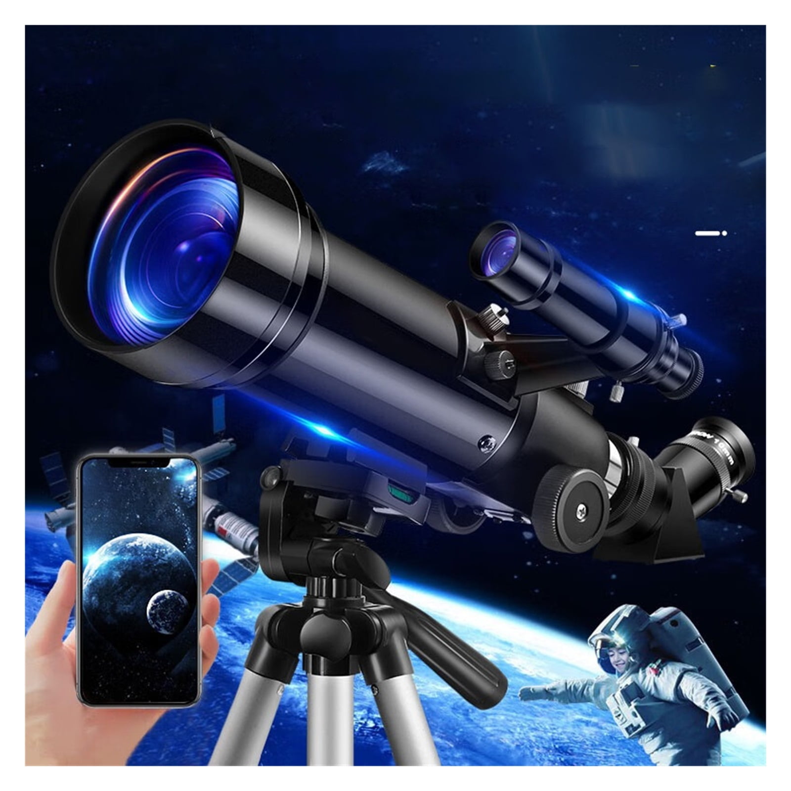 Astronomical Telescope 70MM Large Objective Powerful Binocular Moon ...