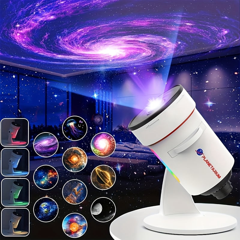 Astronomical Telescope Projector, 2025 Upgrade High-Definition Brighter ...