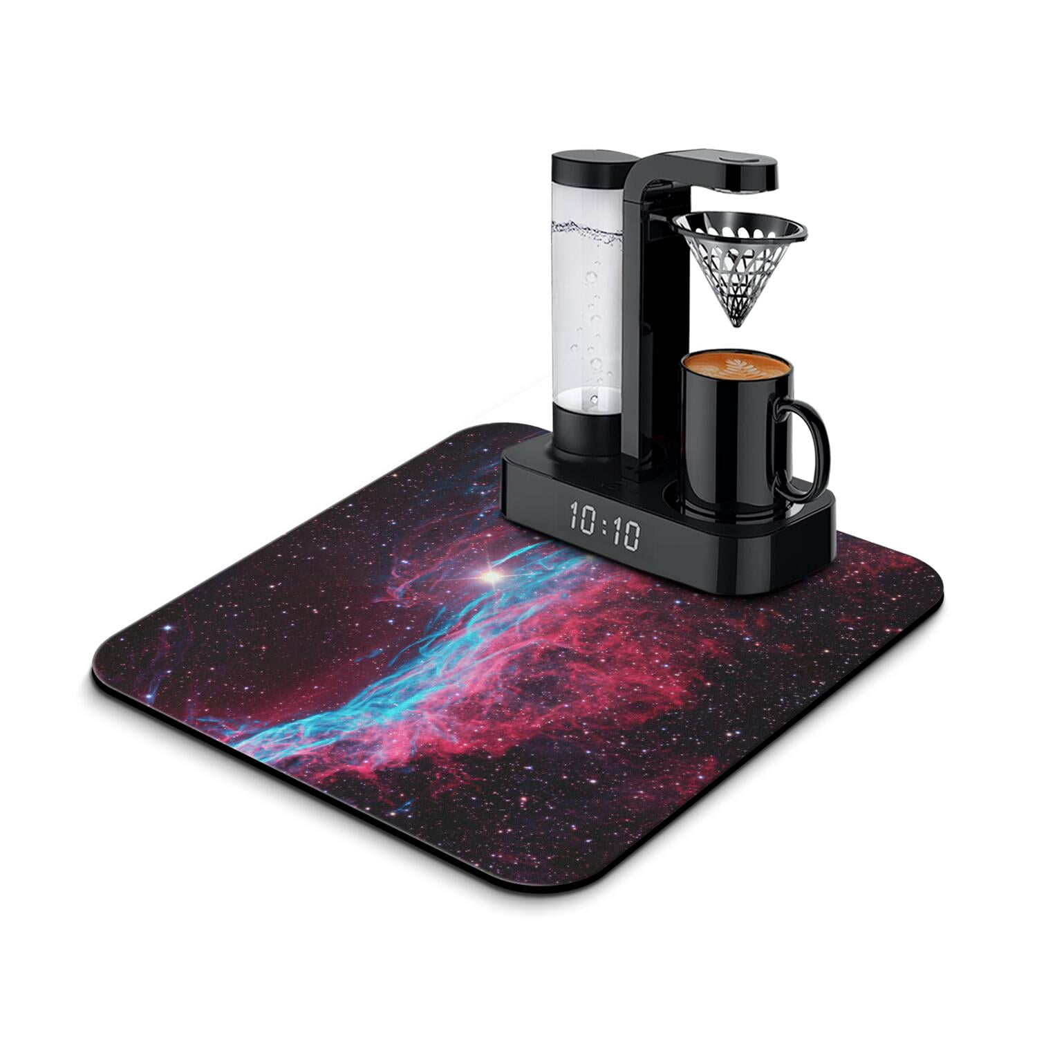 Astronomical Theme Absorbent Mat - Nebula Cosmic Design Dish Rack ...