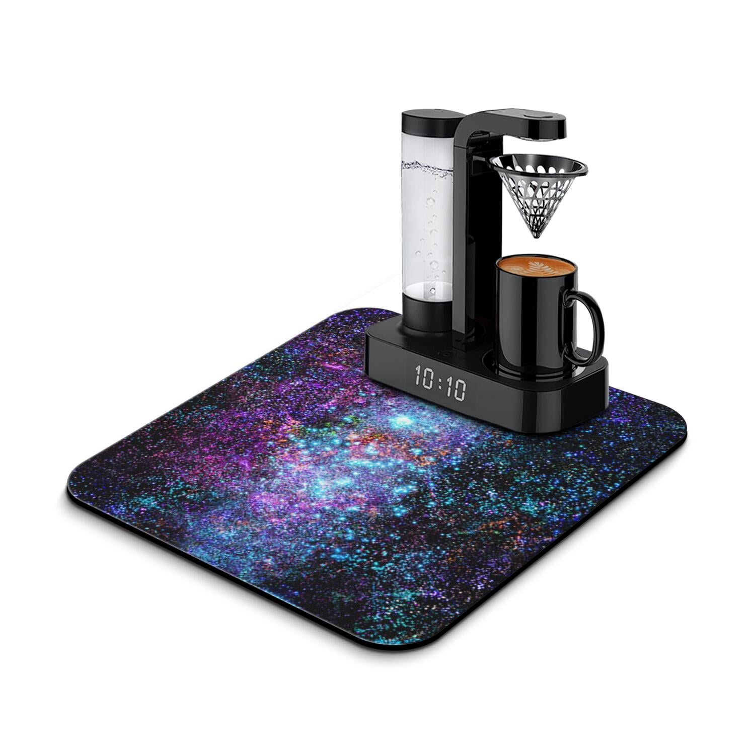 Astronomical Theme Absorbent Mat - Nebula Cosmic Design Dish Rack ...