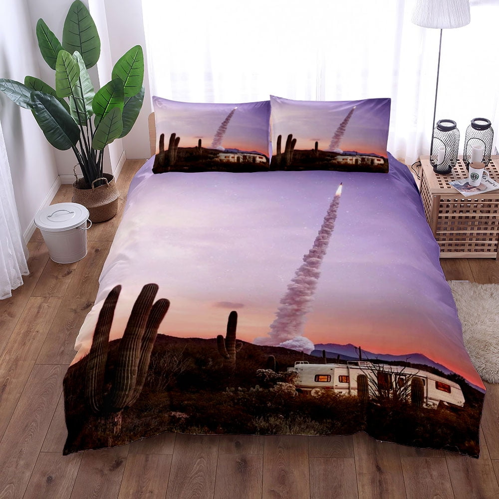Astronomy Day Duvet Cover Set King Double Full Twin Single Size Bed ...