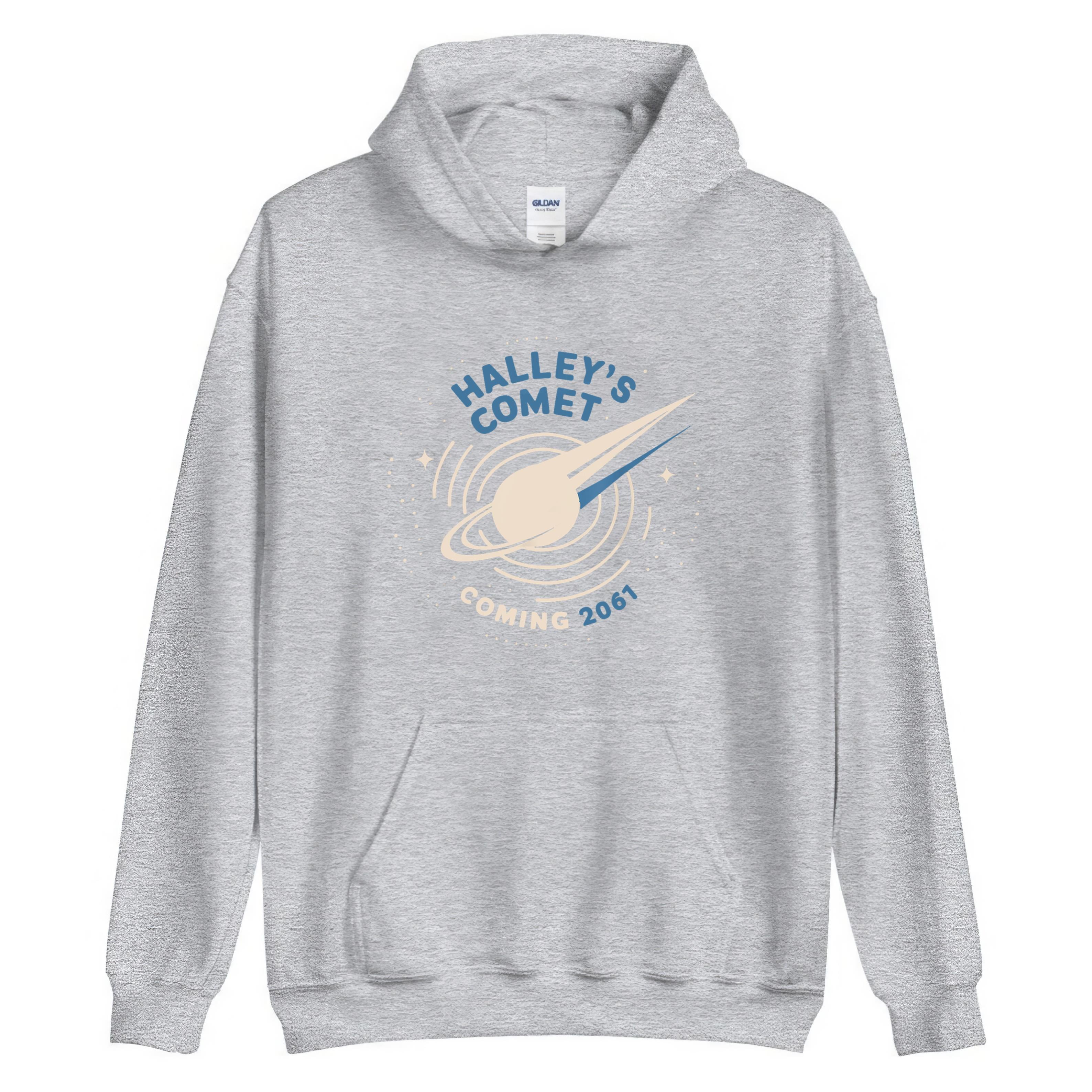 Astronomy Fan Coming 2061 Space Lover Hoodie - Walmart.com