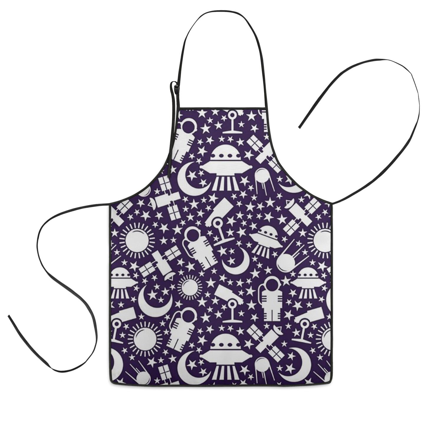 Astronomy Galaxy Star Moon Pattern Kids Aprons for Girls and Boys ...