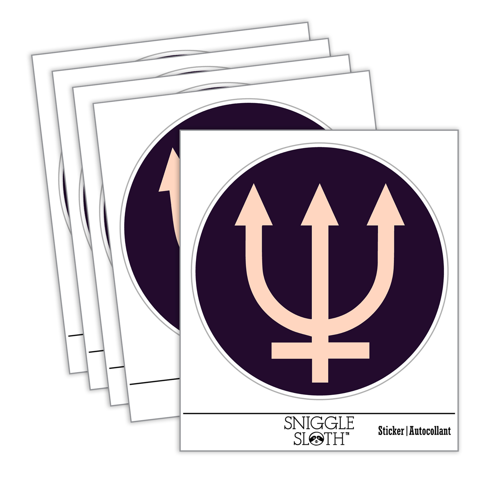 Astronomy Neptune Astrology Planet Symbol Car Window Bumper Water ...