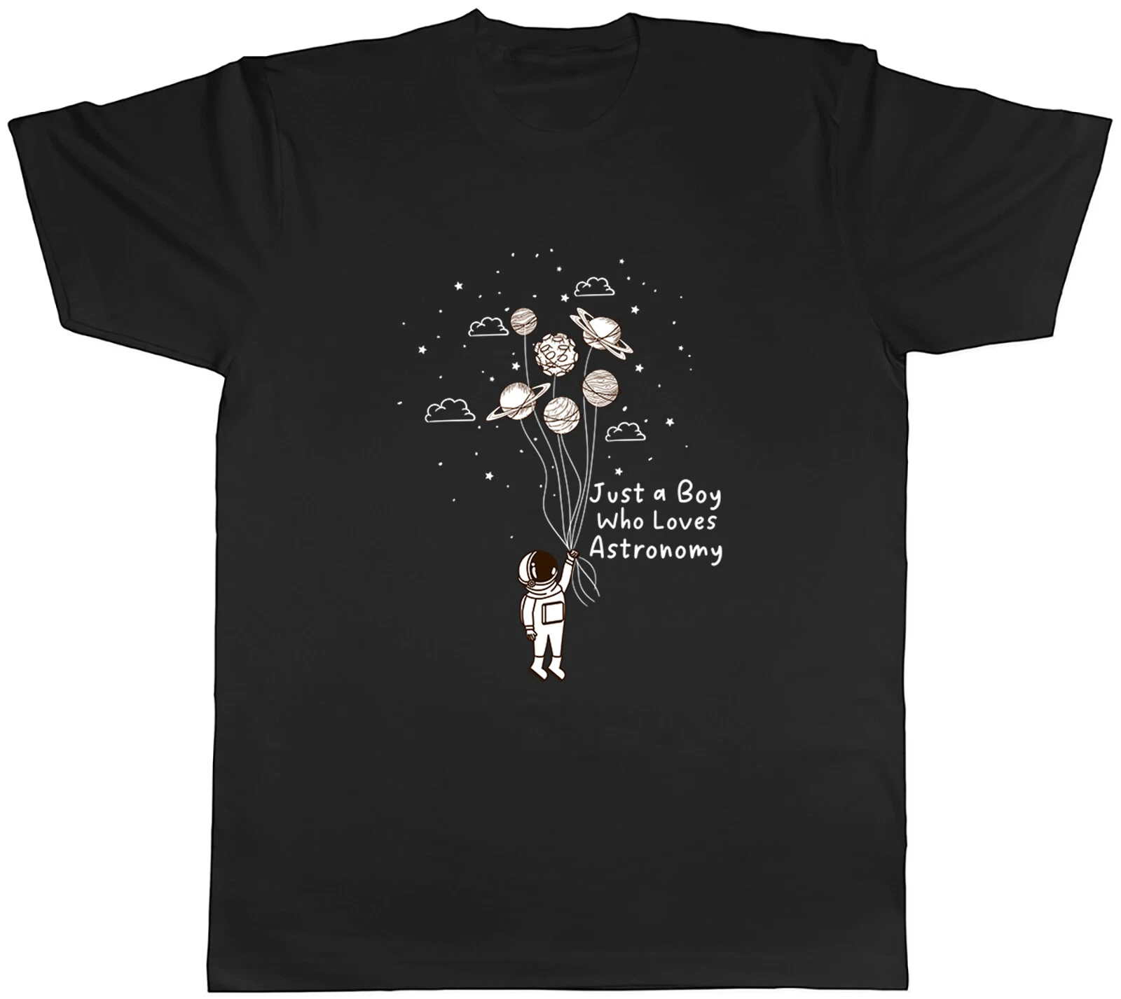 Astronomy Space Boy Who Loves Astronomy Science Universe Unisex T-Shirt ...