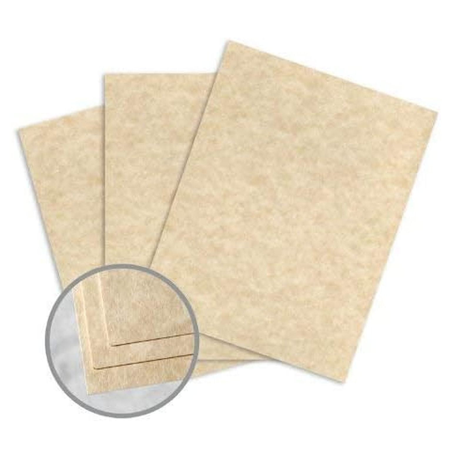 Astroparche Aged Paper - 8 1/2 x 11 in 60 lb Text Vellum 30% Recycled ...