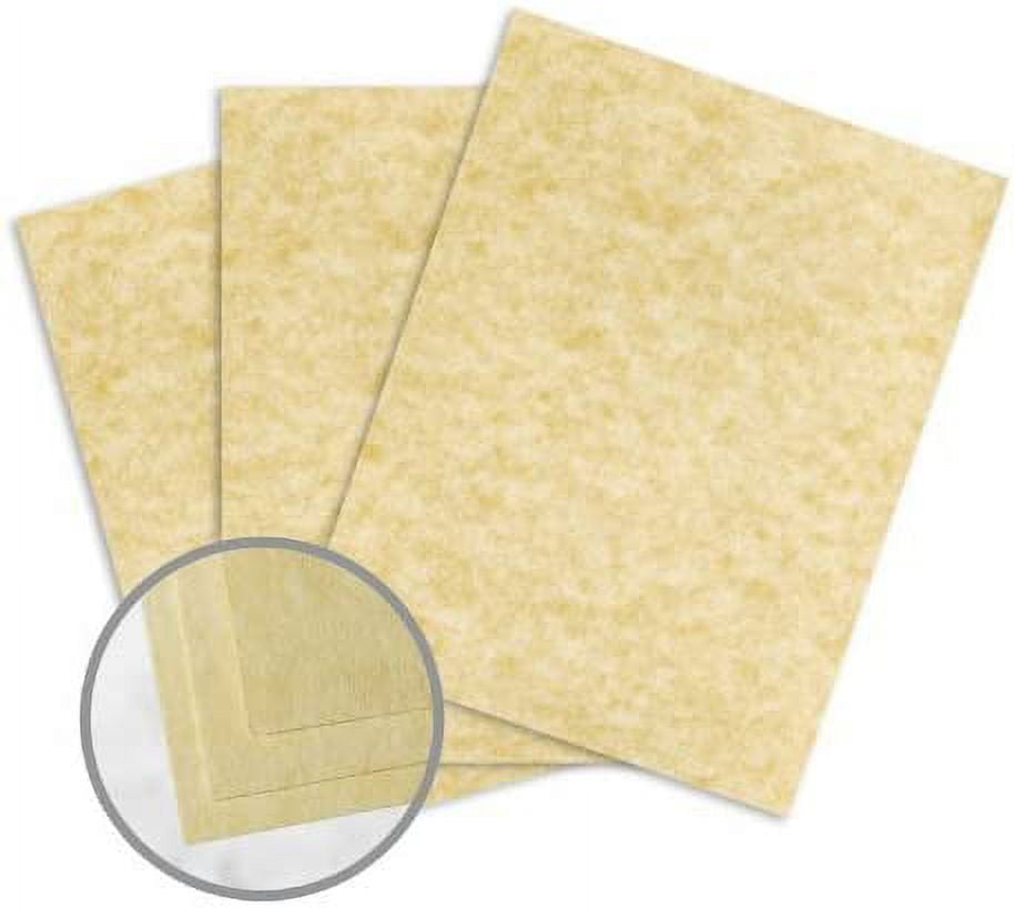 Astroparche Ancient Gold Paper - 8 1/2 x 11 in 60 lb Text Vellum 30% ...