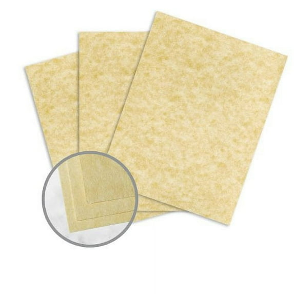 Astroparche Ancient Gold Paper - 8 1/2 x 11 in 60 lb Text Vellum 30% ...