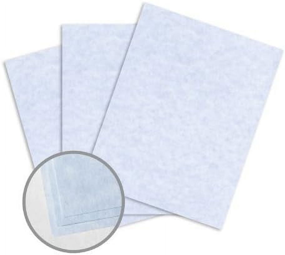 Astroparche Blue Card Stock - 8 1/2 x 11 in 65 lb Cover Vellum 30% ...