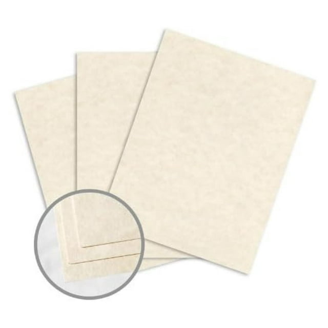 Astroparche Natural Card Stock - 8 1/2 x 11 in 65 lb Cover Vellum 30% ...