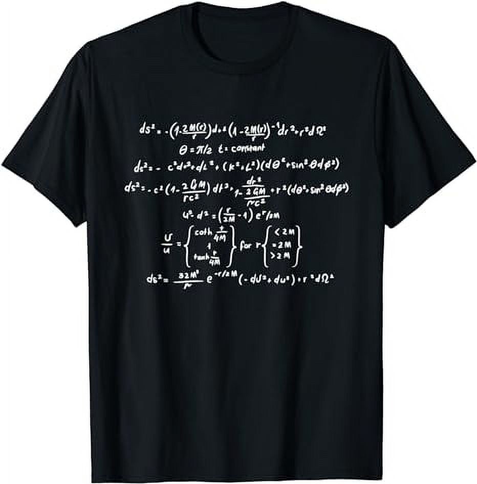 Astrophysics wormhole formula astrophysicist physics T-Shirt - Walmart.com