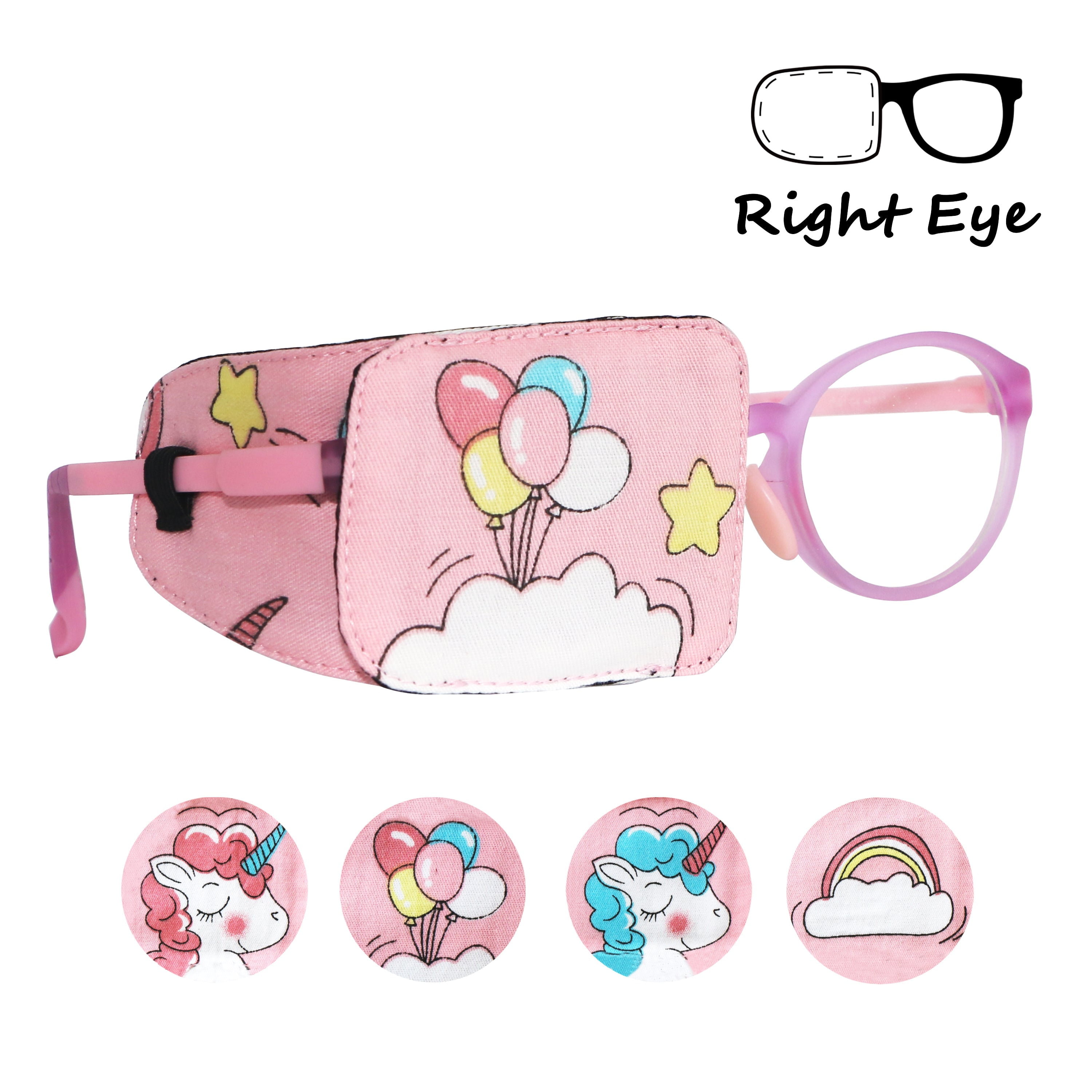 Astropic Eye Patch for Kids | Cotton & Silk Eye Patch Medical | Girls ...