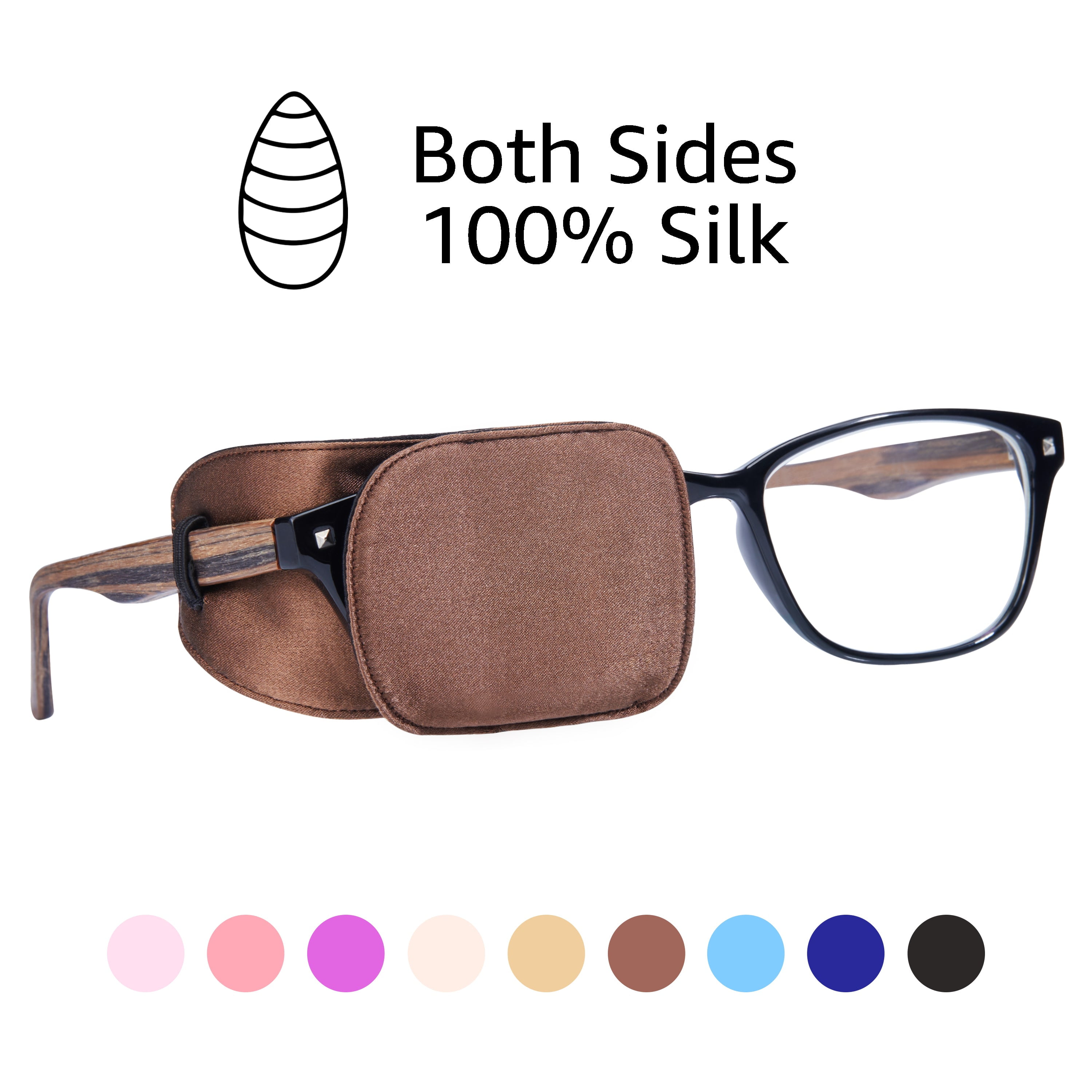 Astropic Eye Patch Medical | Silk Eye Patch for Adults Kids | Eye Patch for Glasses | Over ...