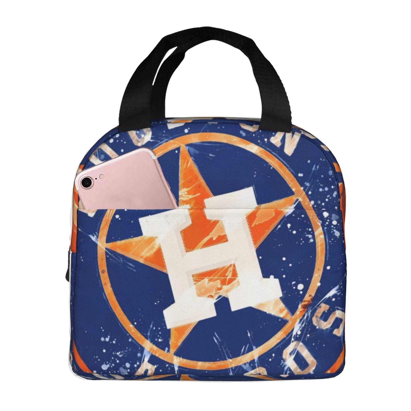 Astros Baseball Team Campus Insulated Lunch Bag, Leak-Proof Lunch Box ...