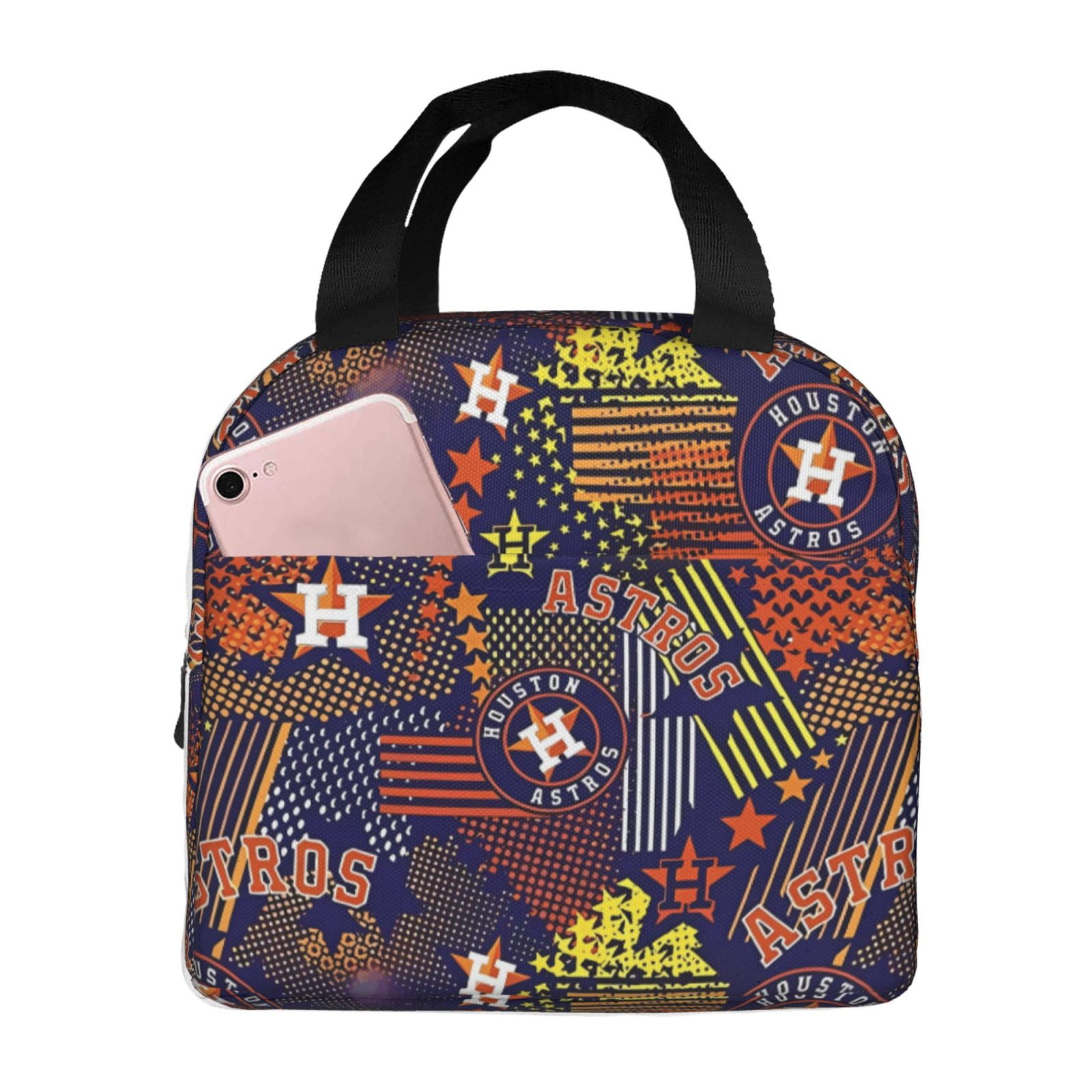 Astros Baseball Team Campus Insulated Lunch Bag, Leak-Proof Lunch Box ...