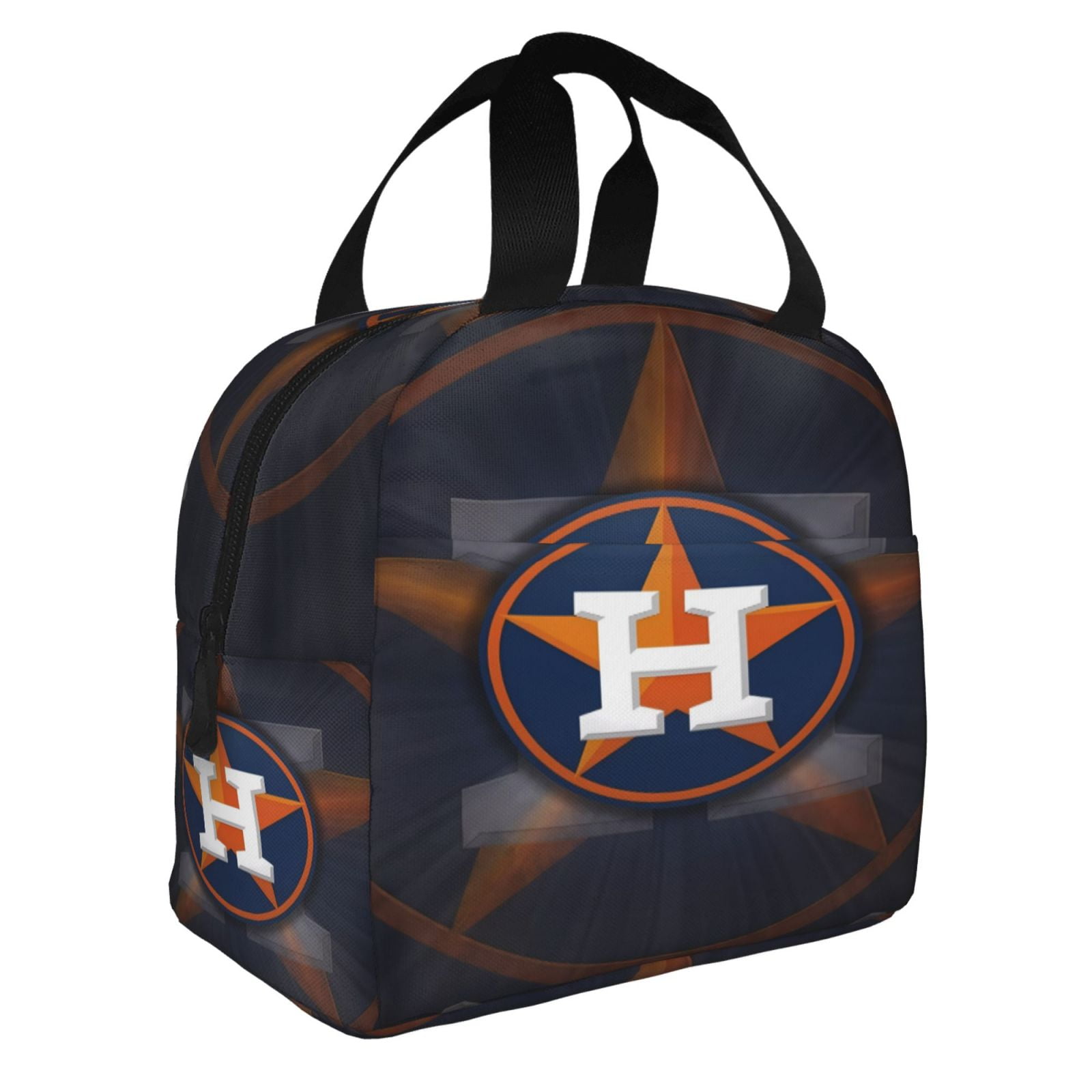 Astros Baseball Team Custom Insulated Lunch Bag, Personalized Printed ...